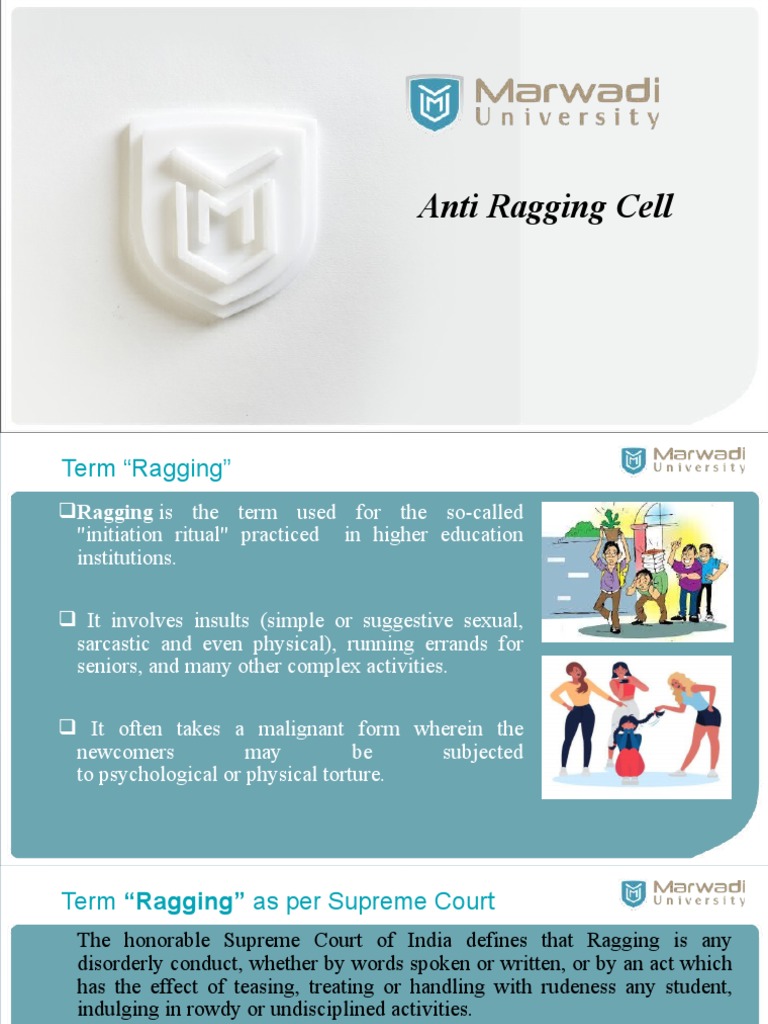 NEW Anti Ragging Cell | PDF | Violence | Applied Ethics