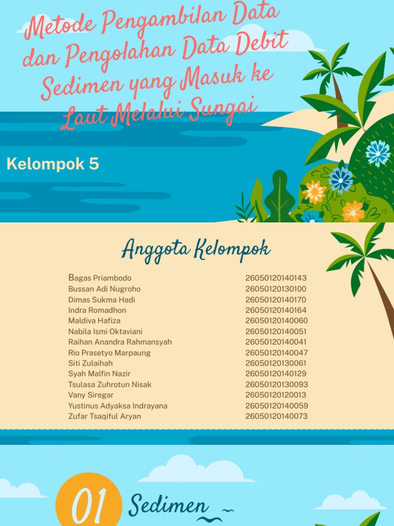 Kelompok 5 - Metode Pengambilan Data Dan Oleh Data Debit Sedimen | PDF