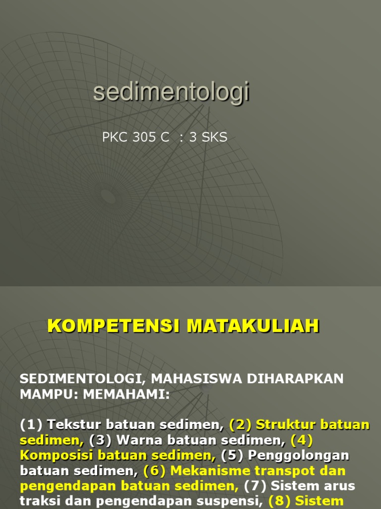 Dasar-Dasar Sedimentologi untuk Mahasiswa | PDF | Sains & Matematika