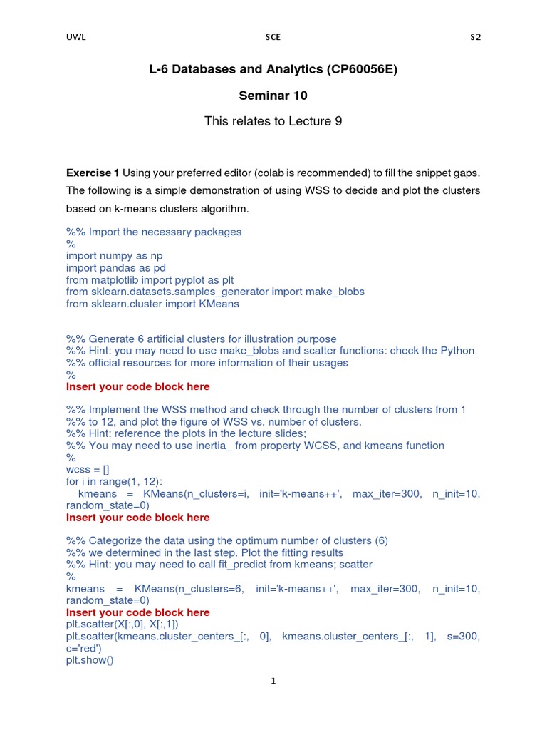 Seminar 10 | PDF | Information Technology Management | Computer Programming