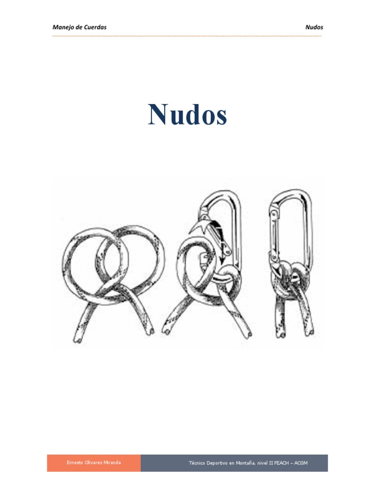 Nudos | Descargar gratis PDF | Nudo | Cuerda