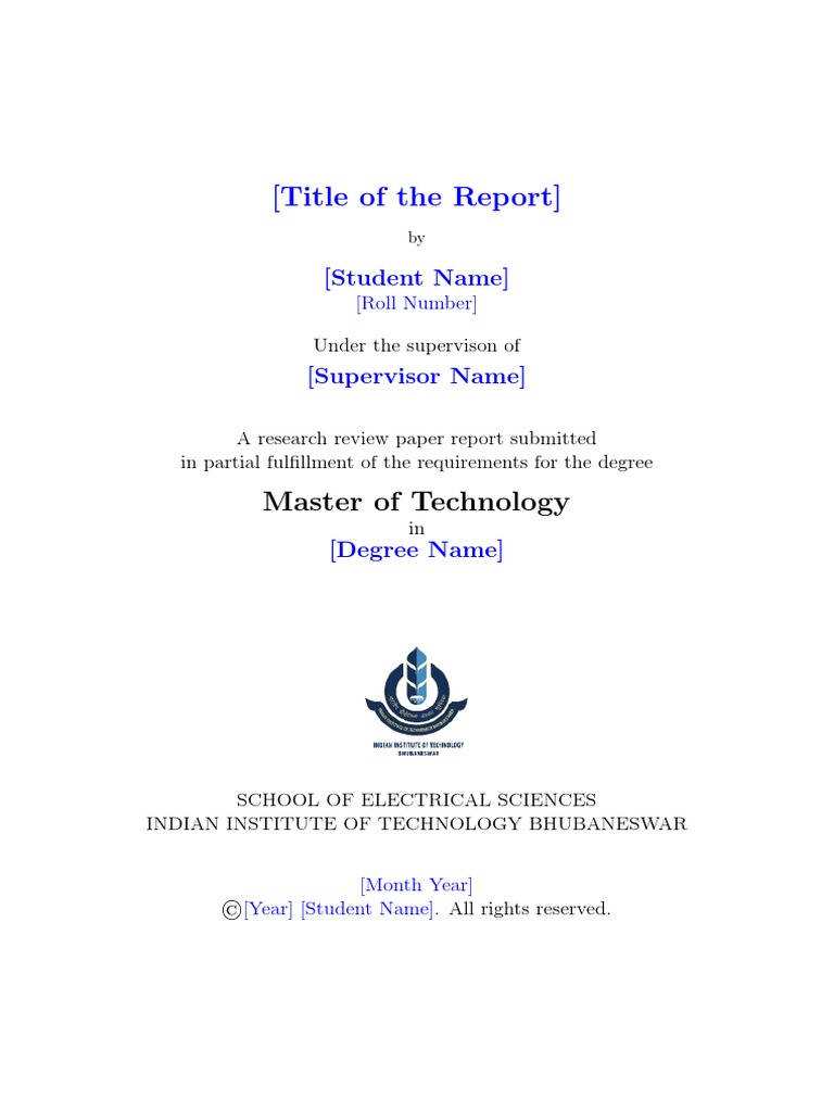 RRP_report_Format | PDF