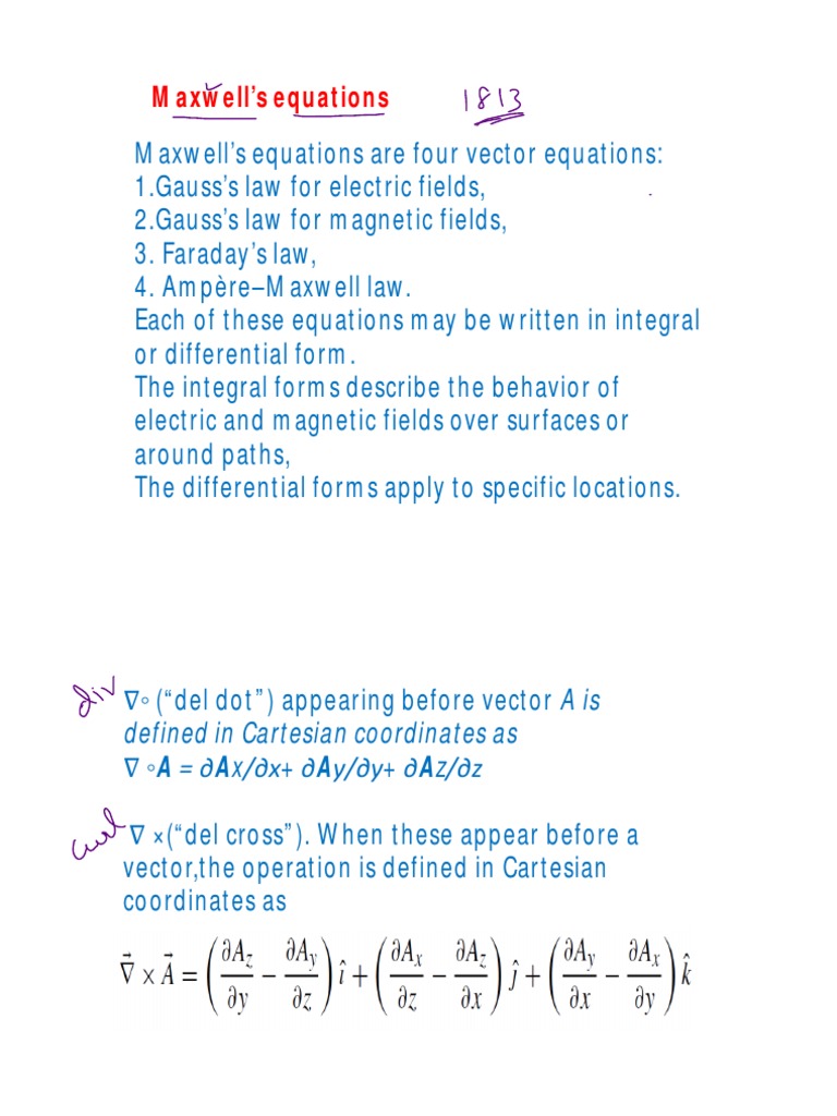 Max Well A1 | PDF | Science & Mathematics
