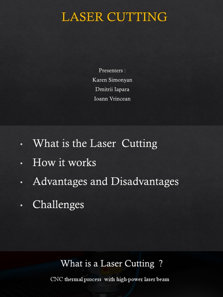 Laser Cutting | PDF