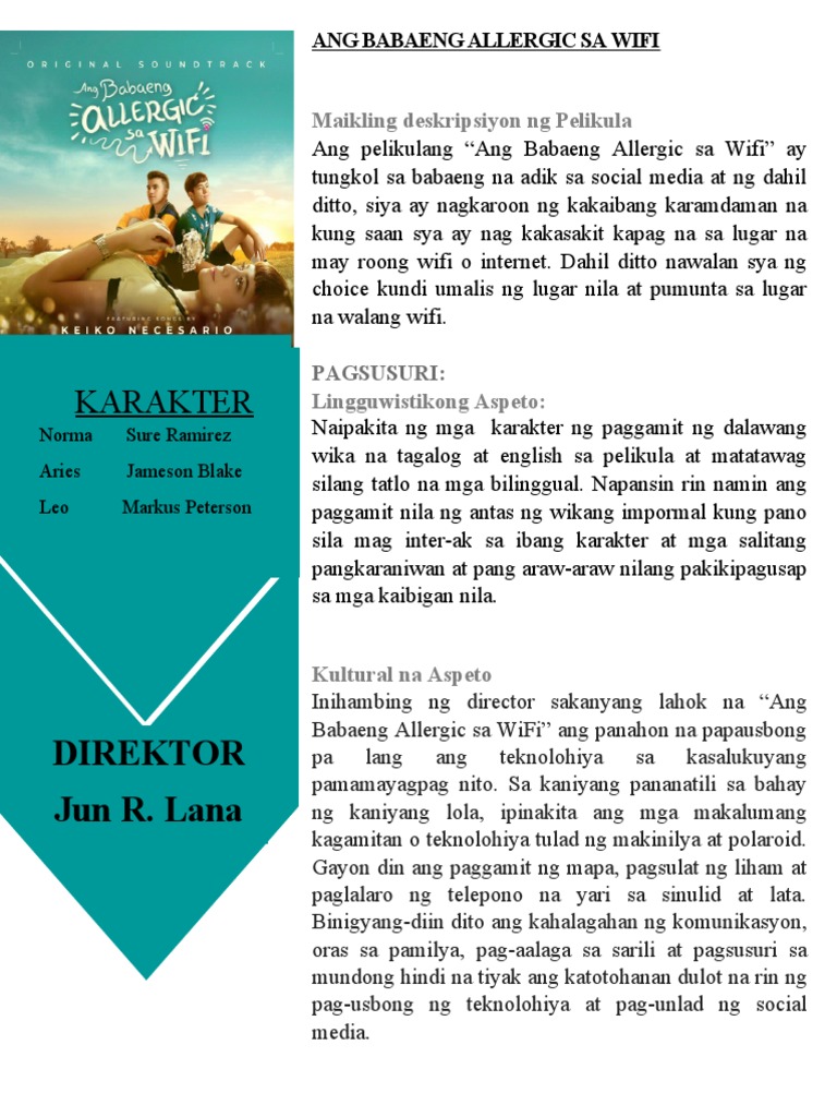 ANG BABAENG Allergic Sa Wifi | PDF ANG BABAENG Allergic Sa Wifi | PDF
