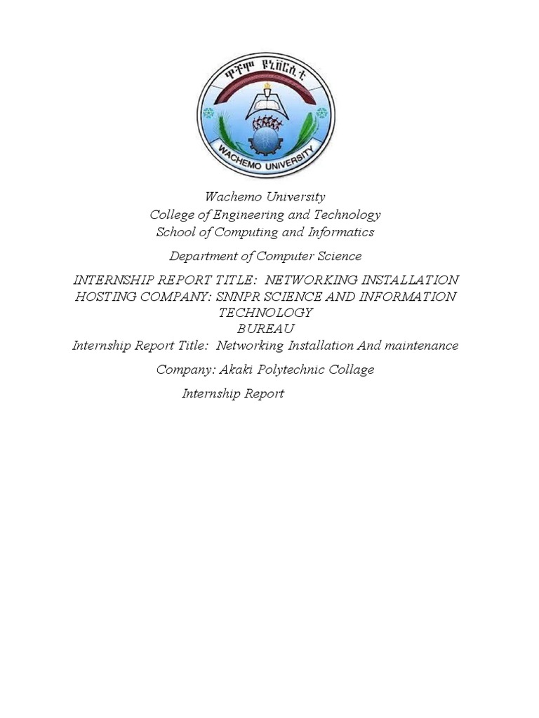 Intern Report | PDF