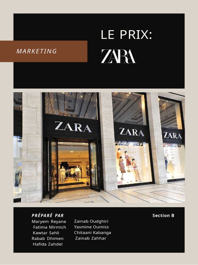 Le Prix Zara Converti | PDF