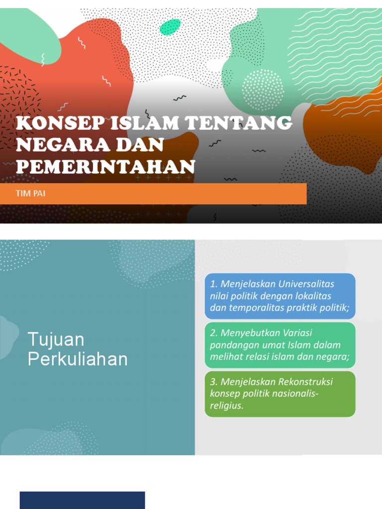 Konsep Islam dalam Negara dan Pemerintahan | PDF