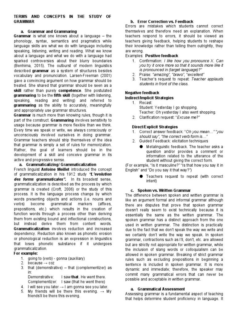 Reviewer in Teaching Communicative Grammar | PDF | Grammar | Teaching Method