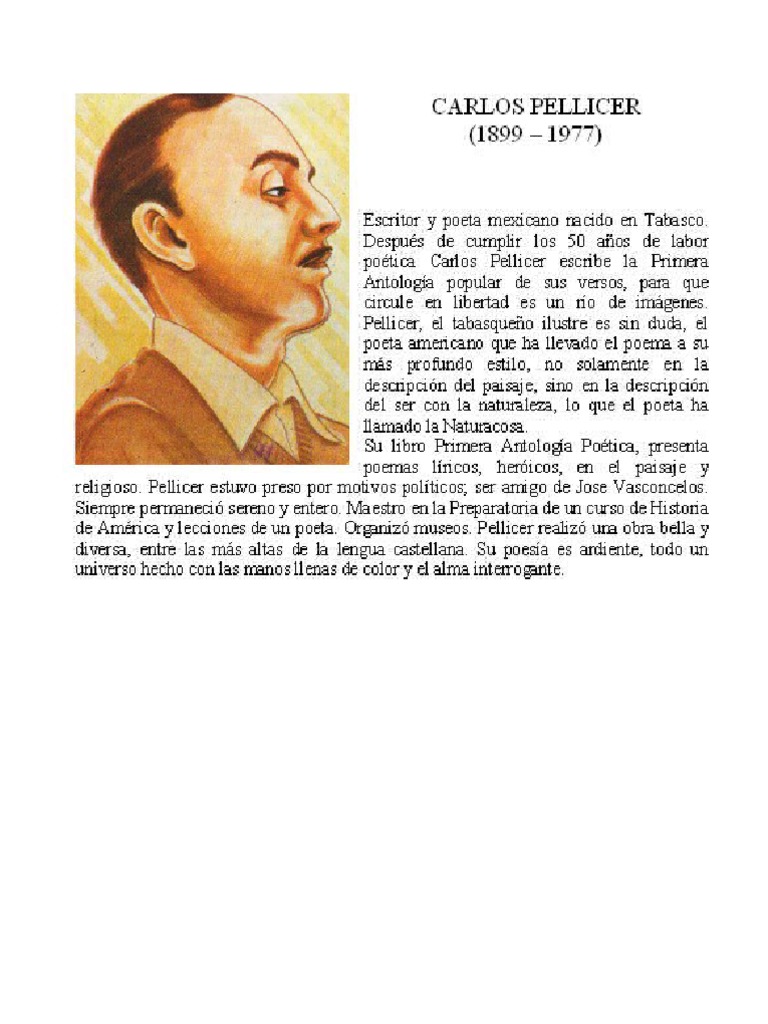 Carlos Pellicer | PDF