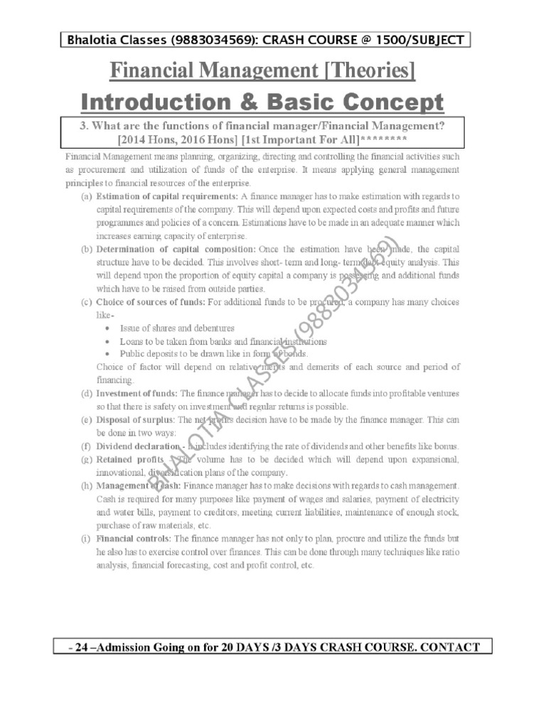 FM Theory | PDF