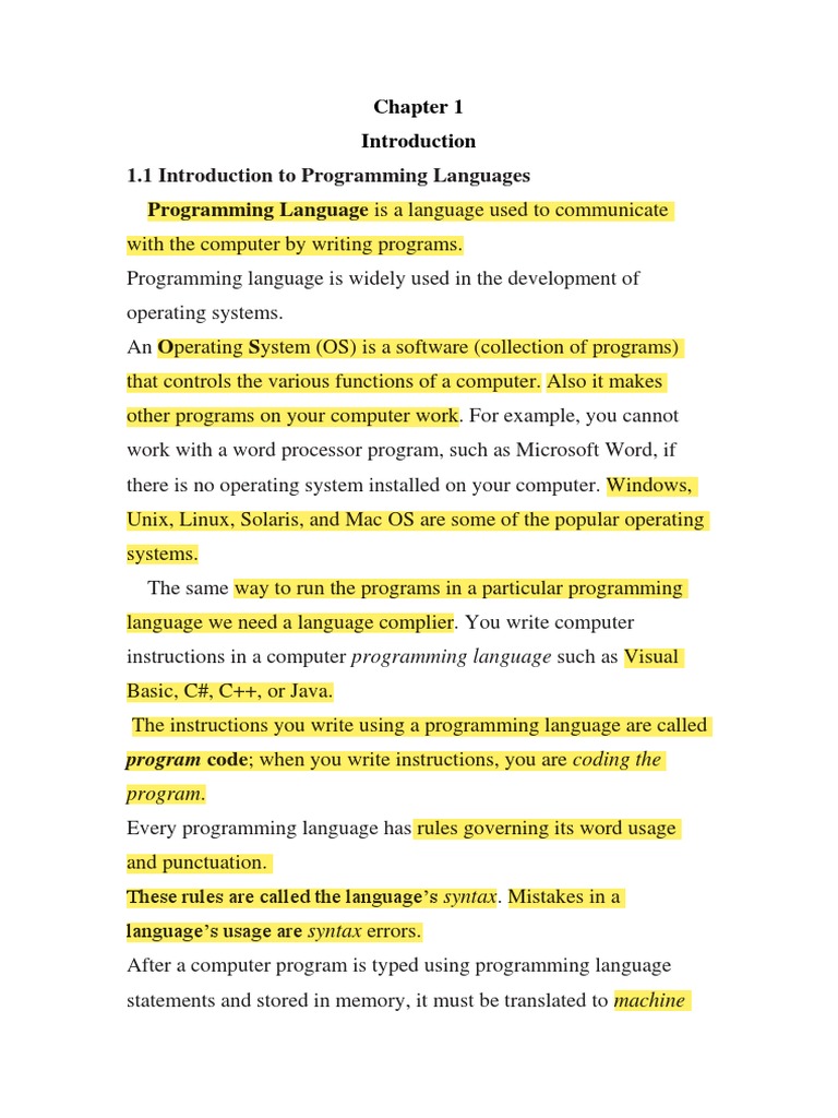 Lecture | PDF | Programming Language | Programming