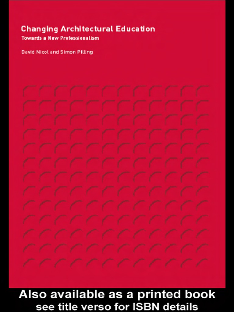 Changing Arch. Education | PDF | Architect | Teaching Method