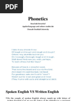 Linking in Phonology | PDF | Speech | English Language