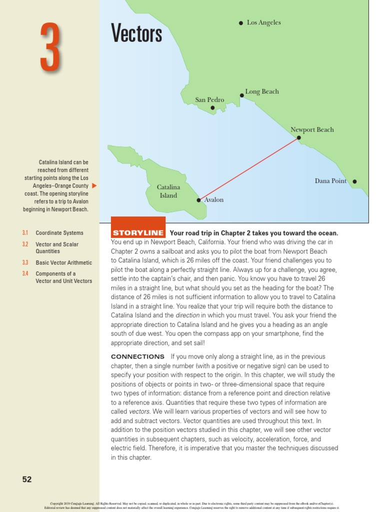 Ch3 向量 Pdf Euclidean Vector Cartesian Coordinate System