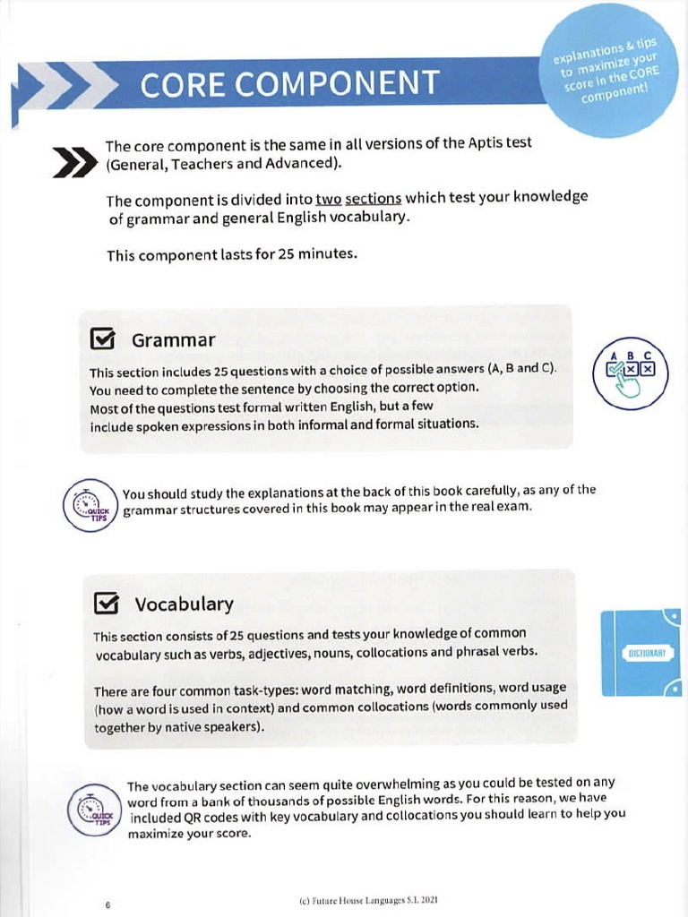Aptis Advanced 6 | PDF