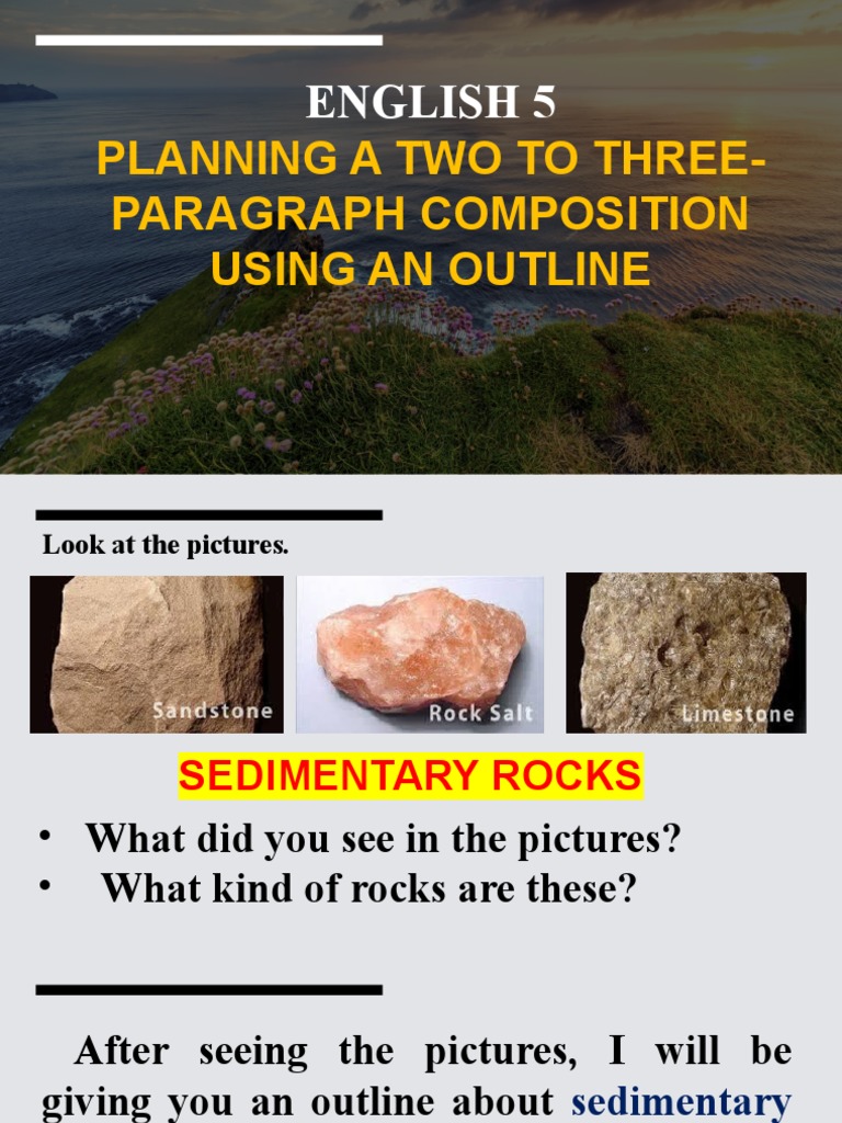 Q2 Week 1 Day 4 Planning A Two To Three-Paragraph Composition Using An ...