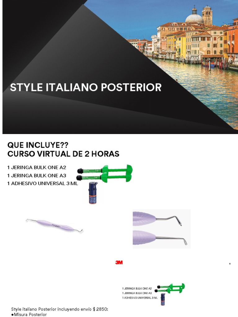 Style Italiano Posterior 2 | PDF