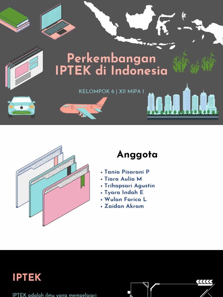 Kel Vi - Perkembangan Iptek Indonesia | PDF