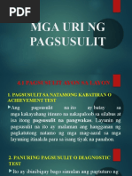 Ang Pagsusulit Na May Pagpipilian o Multiple Choice | PDF