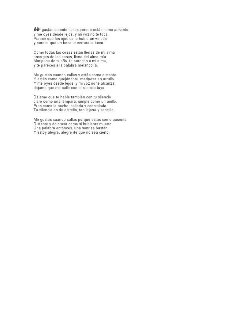 Pablo Neruda Poema | PDF | Poesía | Clásicos