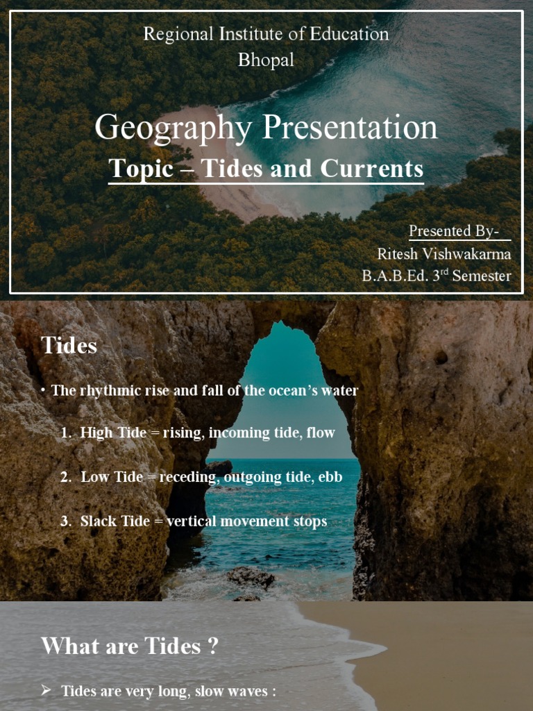 Tides and Currents by Ritesh Vishwakarma | PDF | Tide | Physical Geography