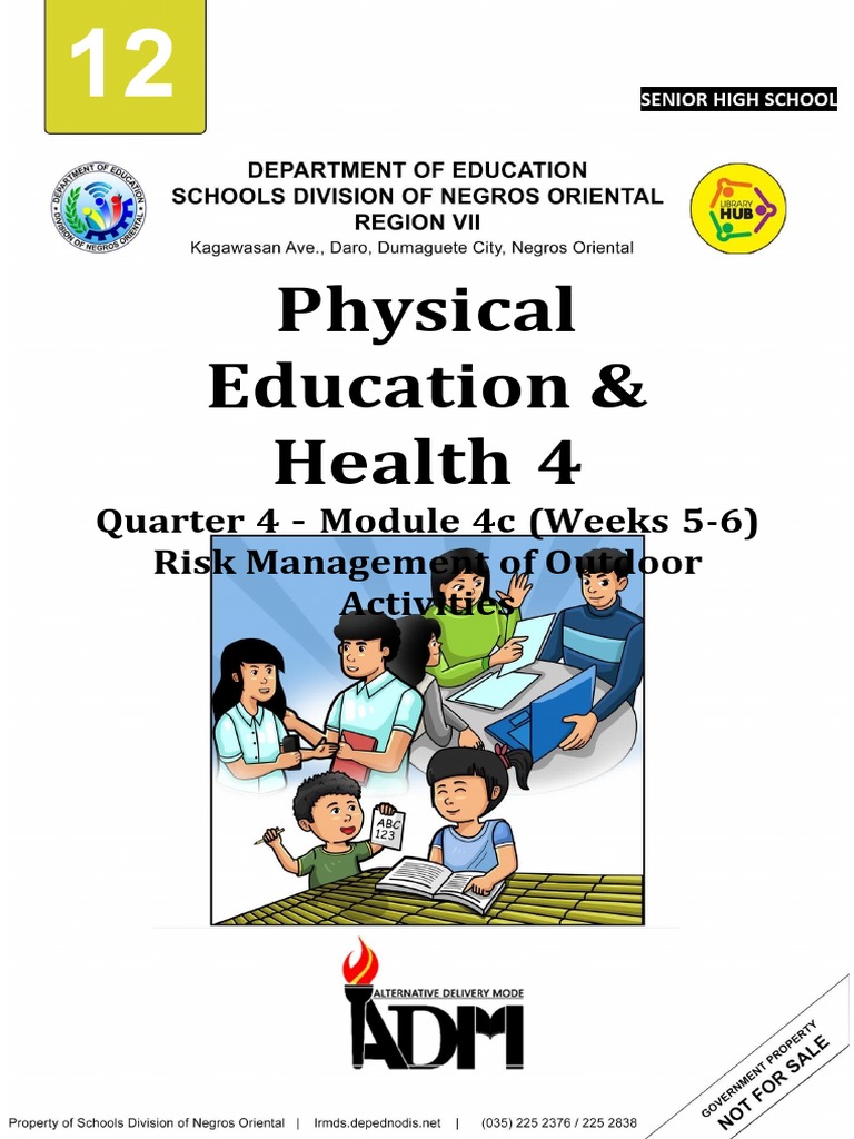 PE AND HEALTH 12 Q4-Module-4C | PDF | Risk | Hazards