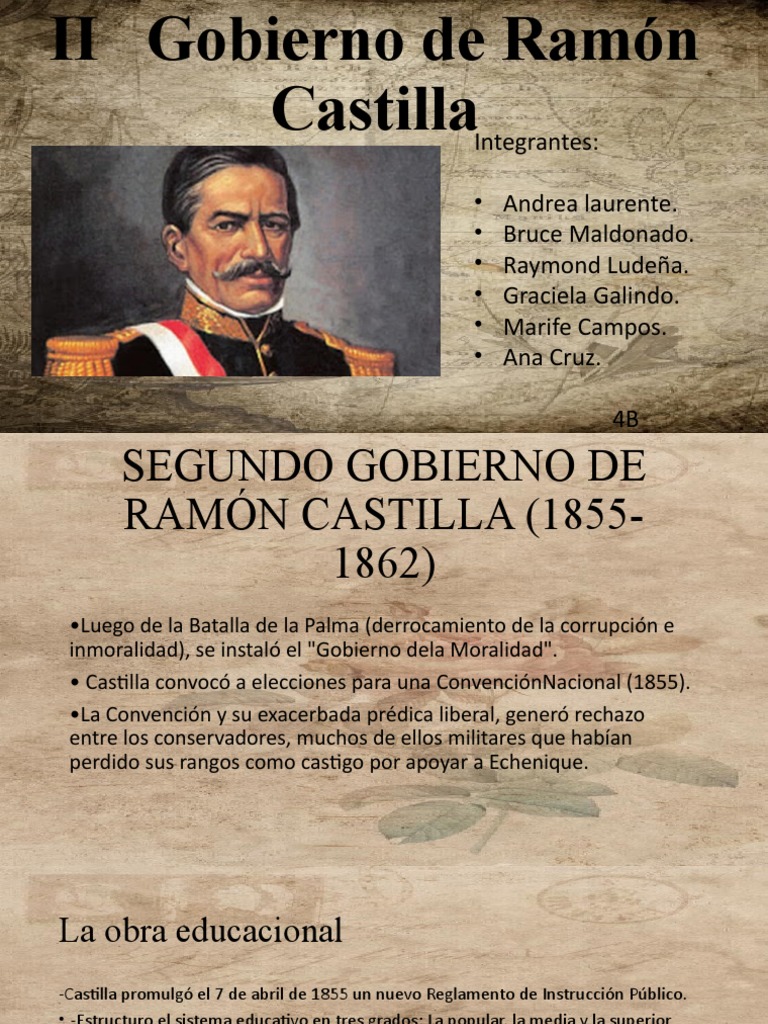 Ramon Castilla | PDF | Perú | Ecuador