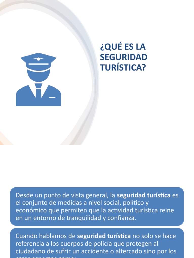 2021 Qué Es La Seguridad Turística | PDF | Turismo | Valores