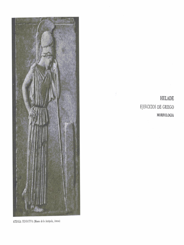 Hélade I Ejercicios de Griego | PDF