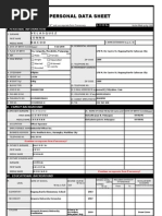Instructions To Fill-Out The PDS | PDF | Teachers | Passport