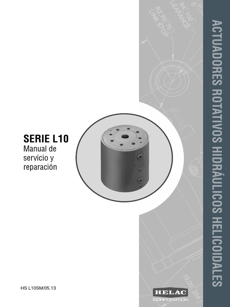 Unidad de Rotación L10-Helac | PDF | Rodamiento (Mecánico) | Solenoide