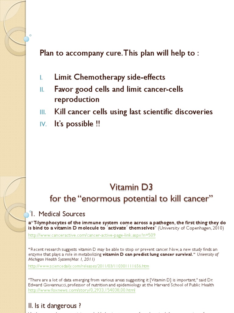 SOP Maman | PDF | Chemotherapy | Vitamin D