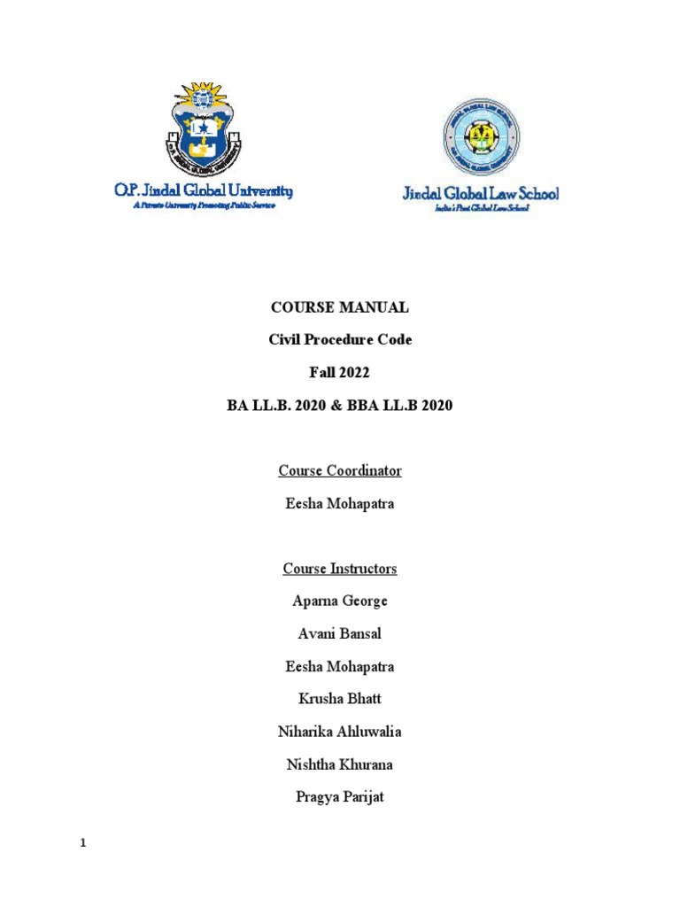 Course Manual - CPC-2022 | PDF | Test (Assessment) | Academic Dishonesty