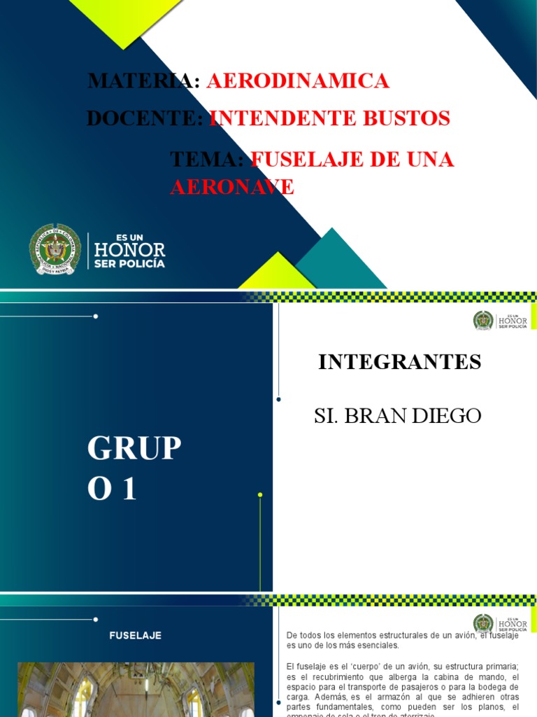 Tipos y funciones del fuselaje aeronáutico | PDF | Avión | Fuselaje