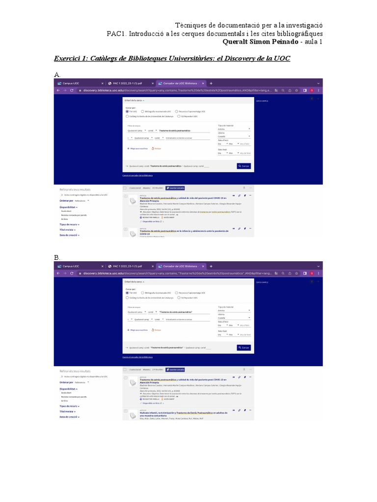 PAC 1. TÈCNIQUES | PDF