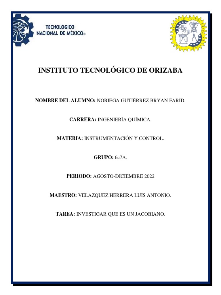 JACOBIANO | PDF | Matriz (Matemáticas) | Determinante