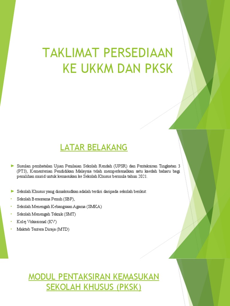 Taklimat Persediaan Ke Ukkm Dan PKSK | PDF