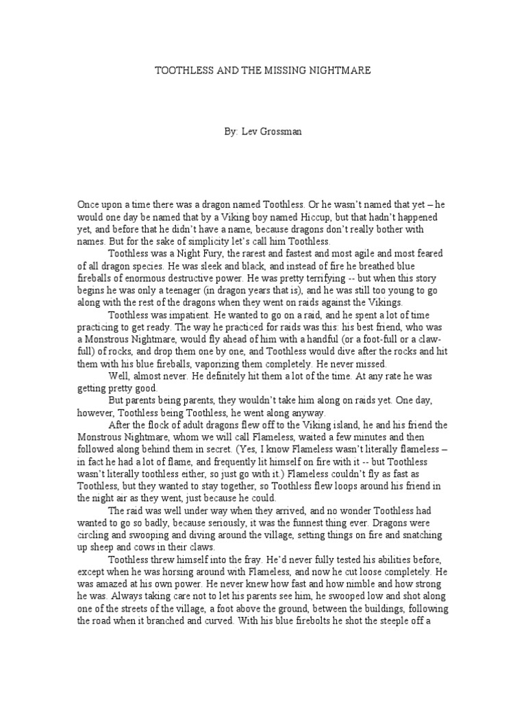 Toothless | PDF | Blacksmith