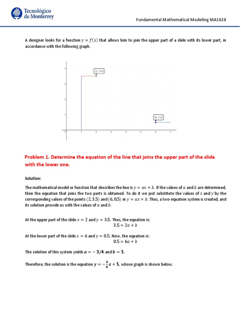 ProblemSituation ExamplesAndExercises | PDF | Equations | Derivative
