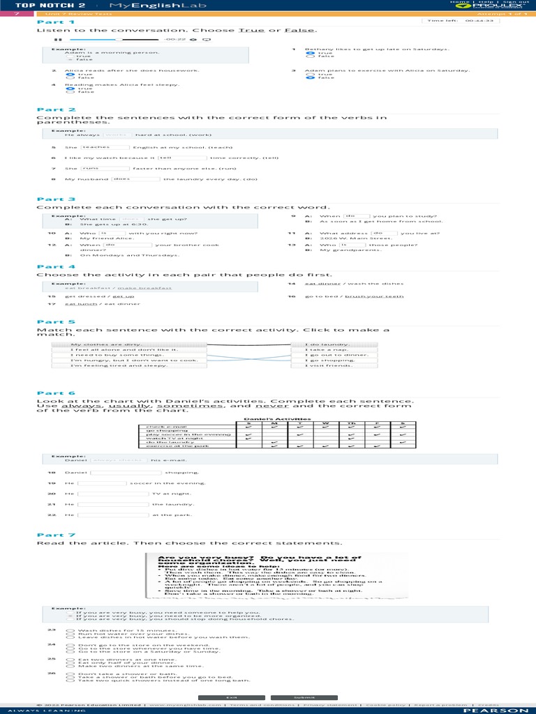 Unit 7 General Test - Mode Solve - Unit 7 Unit 7 Review Tests ...