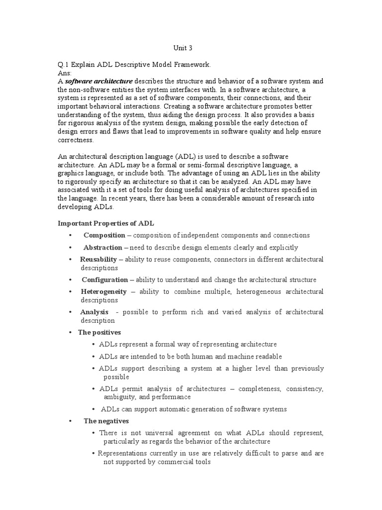 Sa Assignment Unit 3 Pdf Common Object Request Broker Architecture Computer Science