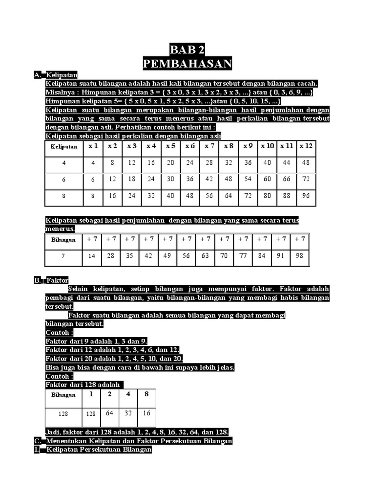 BAB 2 MTK | PDF