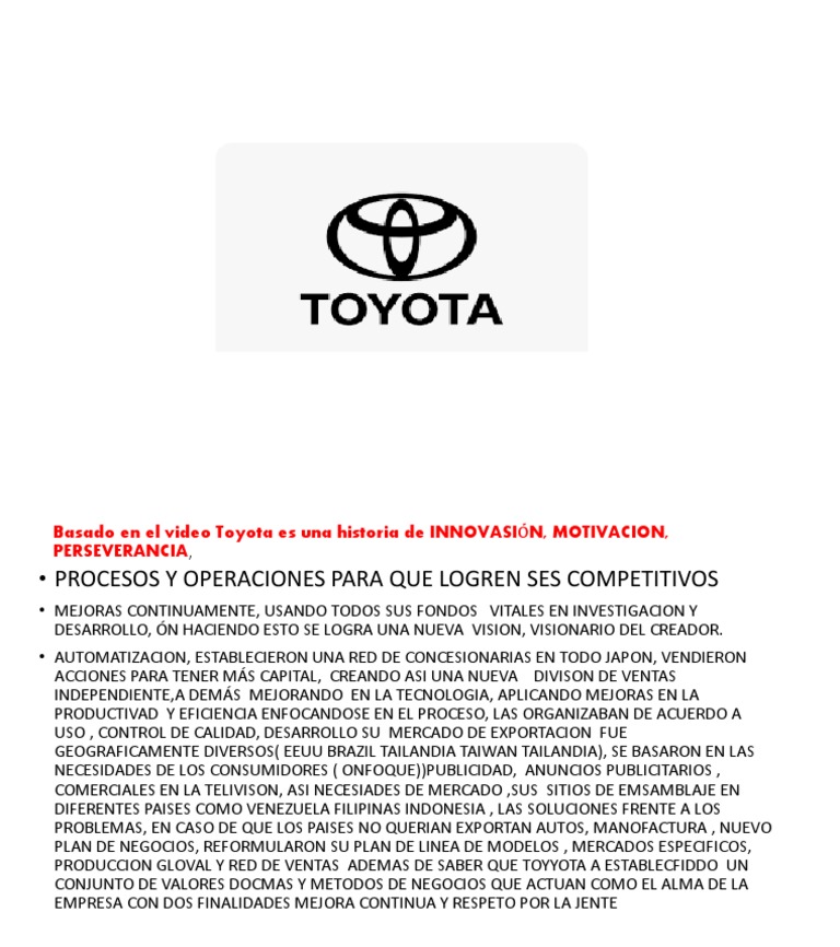 TOYOTA | PDF