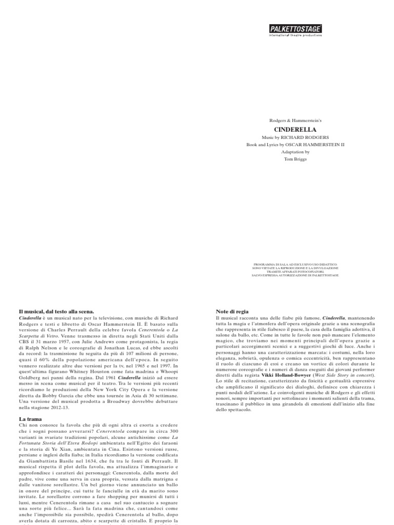 Cinderella Script | PDF