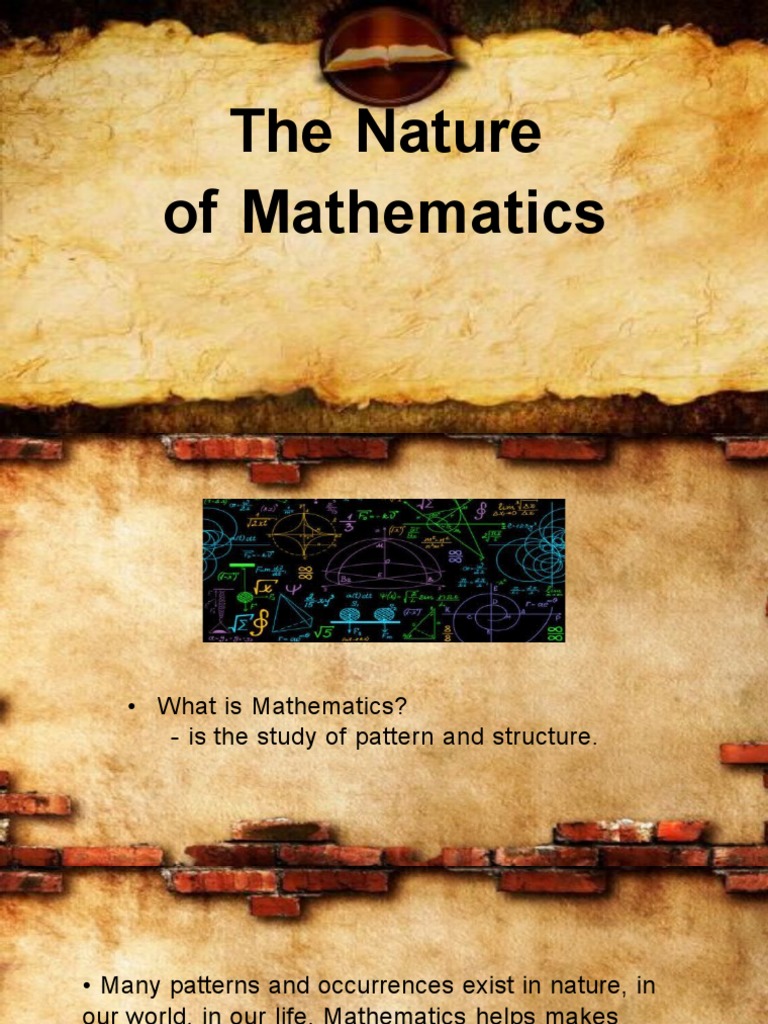 Unit 4 The Nature of Mathematics | PDF | Science