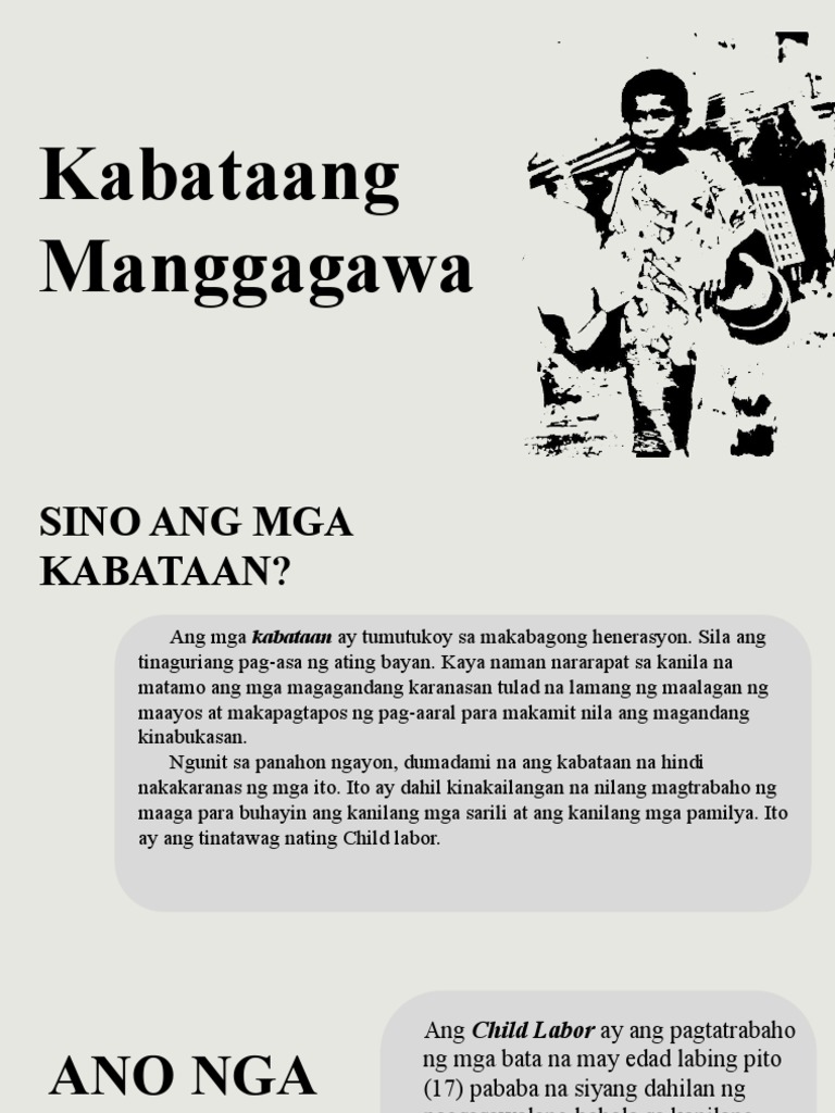 Kabataang Manggagawa Filipino | PDF