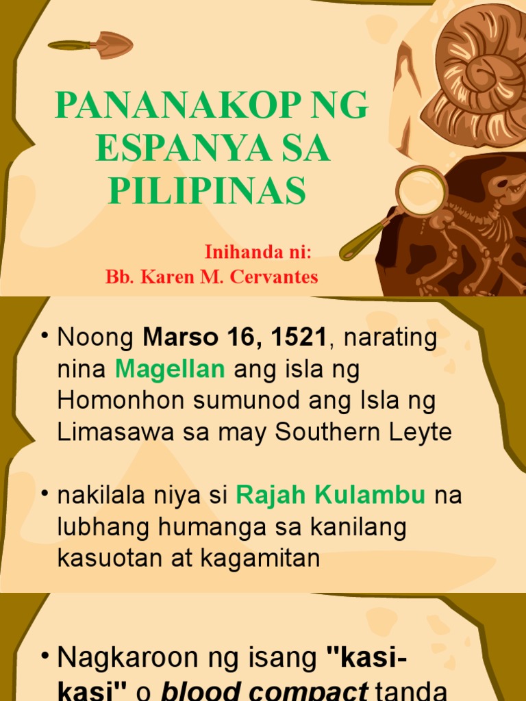 Pananakop NG Espanya Sa Pilipinas | PDF