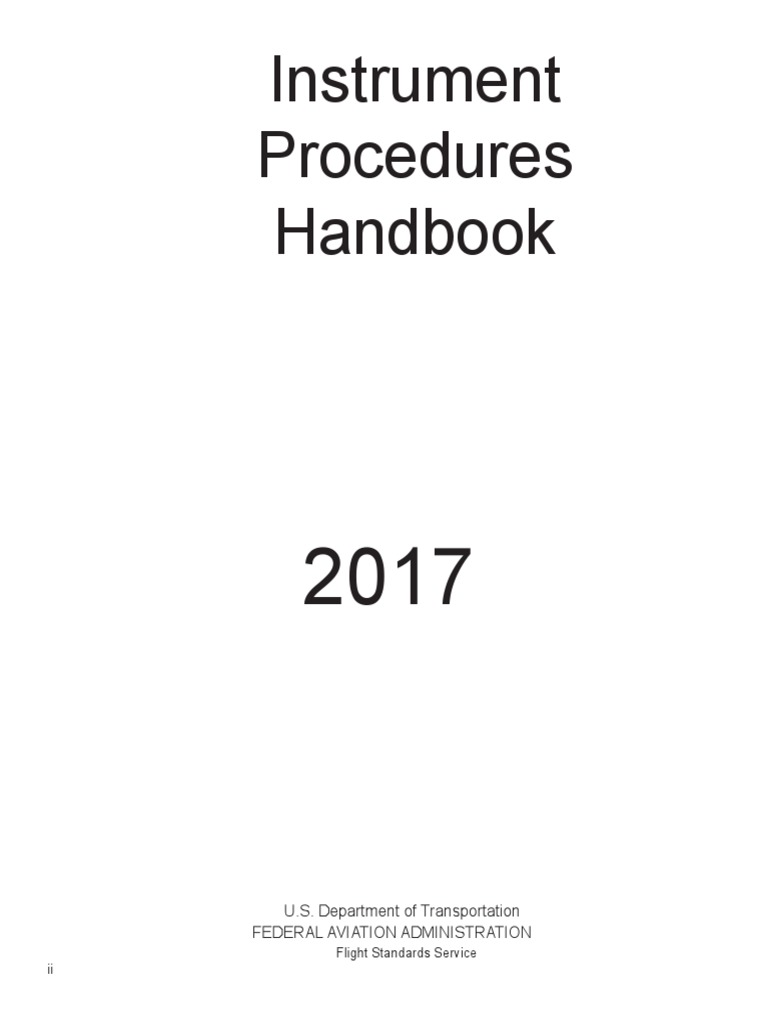 Instrument Procedures Handbook | PDF | Instrument Flight Rules ...