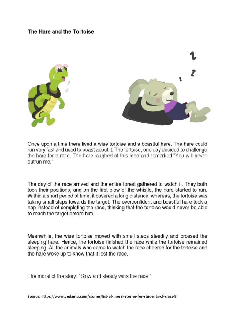 The Tortoise And The Hare Summary – IMCUI